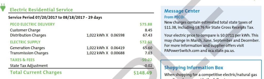PECO Electric Bill - Lowering Your Rates | ElectricityRates.com