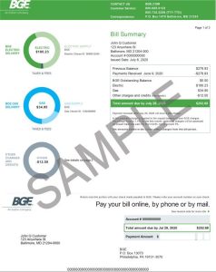 BGE Bill: Understanding Your Electric Costs
